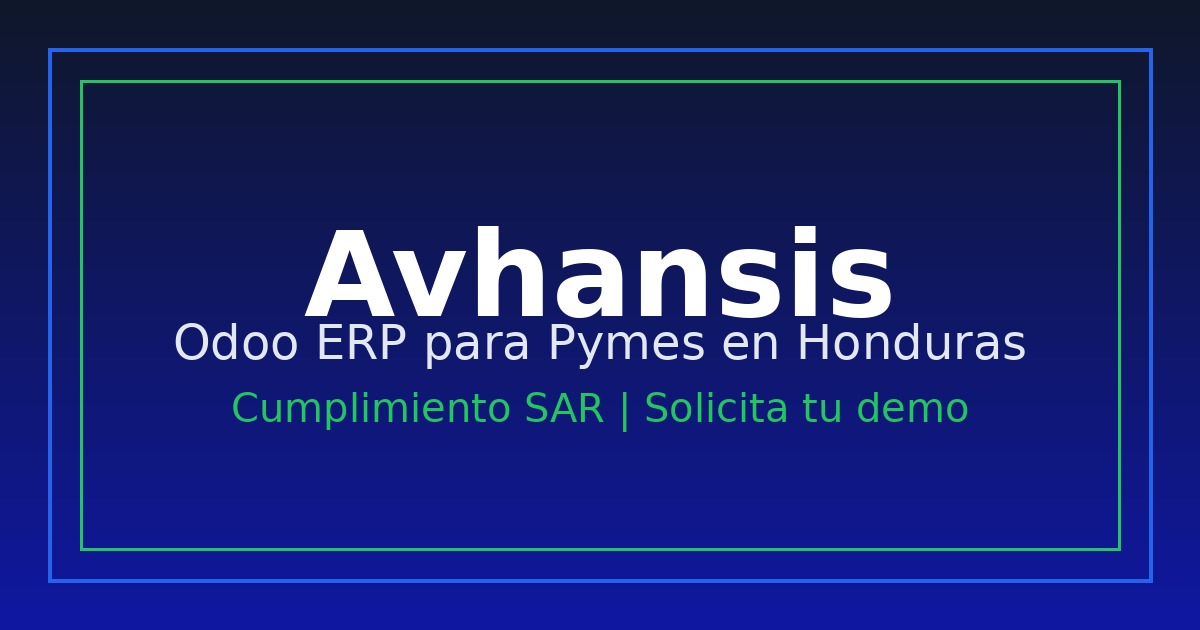 Guía Completa de Facturación SAR en Honduras 2025 | Avhansis